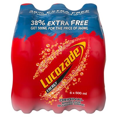 Lucozade Blackcurrant 6 x 500ml | PnP