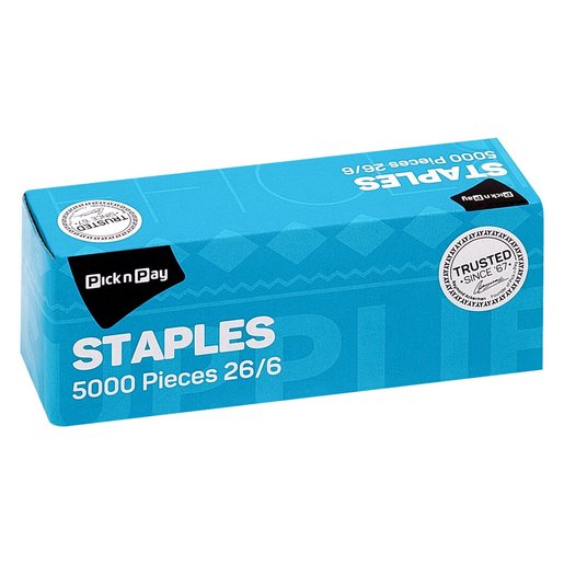 PnP 26/6 Staples 5000 Pieces | Smart Price Specials | PnP Home