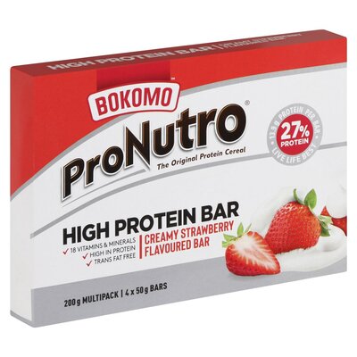 Pronutro High Protein Bar Strawberry Cream 4 Pack | PnP
