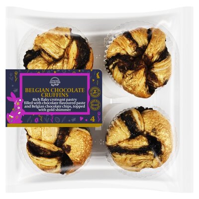 Crafted Collection Belgian Chocolate Cruffin 4 Pack | PnP