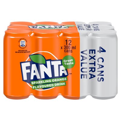 FANTA REG 300ML 8 + 4 FREE 12EA x 2 | PnP