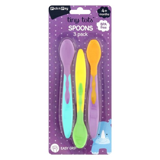 PnP Tiny Tots Spoon 3 Pack | PnP