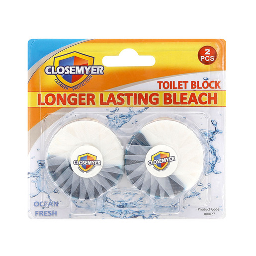Closemyer Bleach Toilet Block 2 Pack | PnP