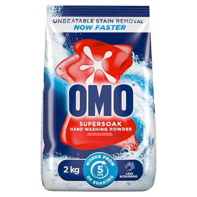 Omo Supersoak Hand Washing Powder 2kg | PnP