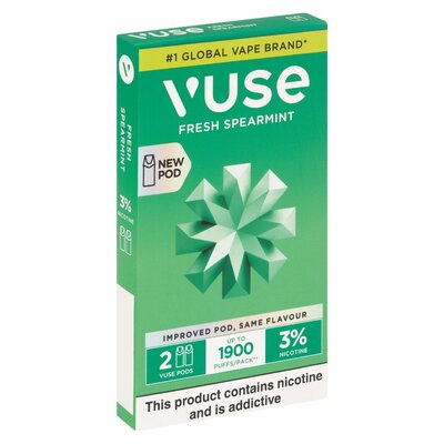 Vuse Accessory Fresh Spearmint 3% 2ea | PnP