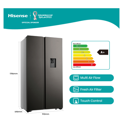 Hisense 508L Titanium Fridge H670SIT | Smart Price Specials | PnP Home