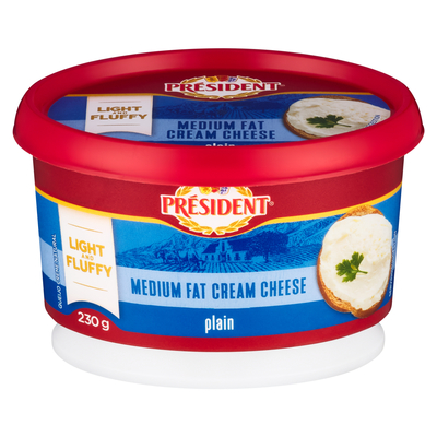 President Medium Fat Traditional Cream Cheese 230g | Smart Price ...