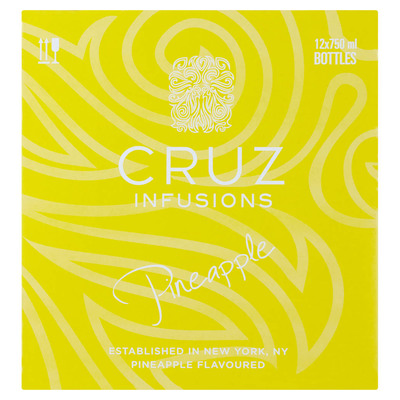 Cruz Pineapple Vodka 750m x 6 | PnP
