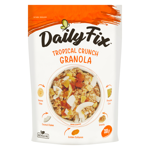 Daily Fix Tropical Crunch Granola 350g | PnP