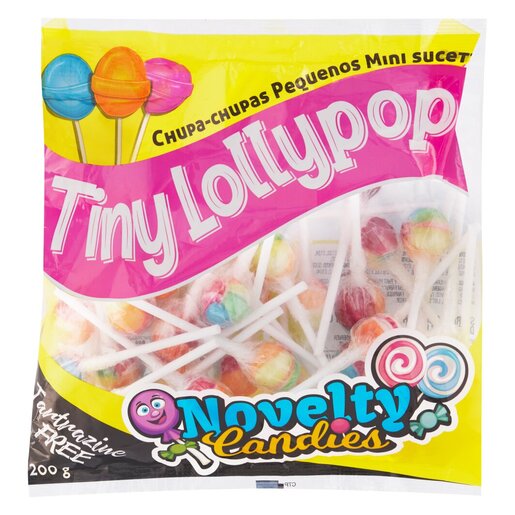 Novelty Candies Tiny Lollies Rainbow 24 x 200g | PnP
