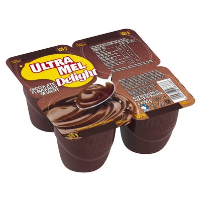 Danone Ultra Mel Chocolate Chilled Dessert 4 Pack | PnP