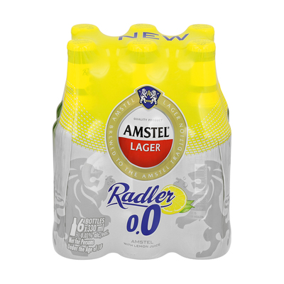 Amstel Radler 0.0% Non Alcoholic Beer 6 x 330ml | PnP