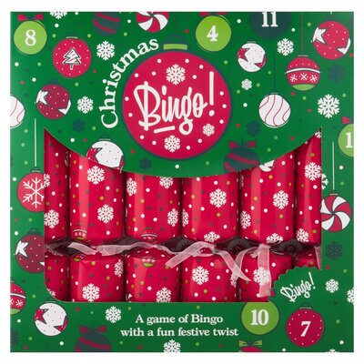 Holly & Ivy Bingo Christmas Crackers 6 Pack | PnP