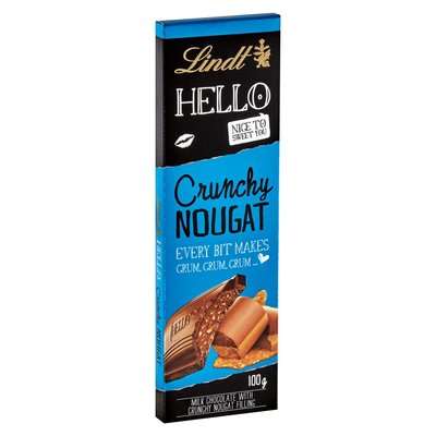 Lindt Hello Crunchy Nougat 100g | PnP