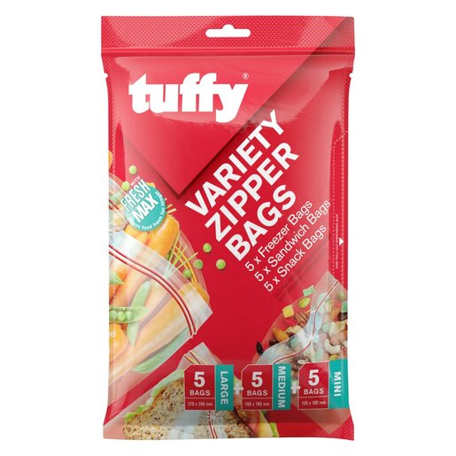 Tuffy Zipper Variety Bag 15's | PnP