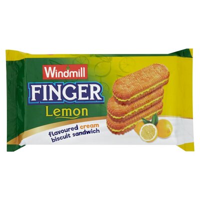 Windmill Finger Lemon Cream Finger Biscuits 105g | Smart Price Specials ...