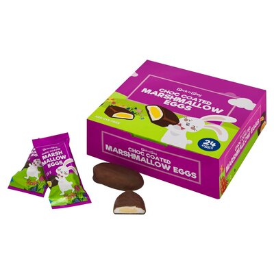 PnP Choc Coated Marshmallow Eggs 24 Pack | PnP