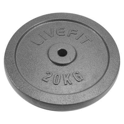 LIVEFIT BARBELL DISC 20KG | PnP