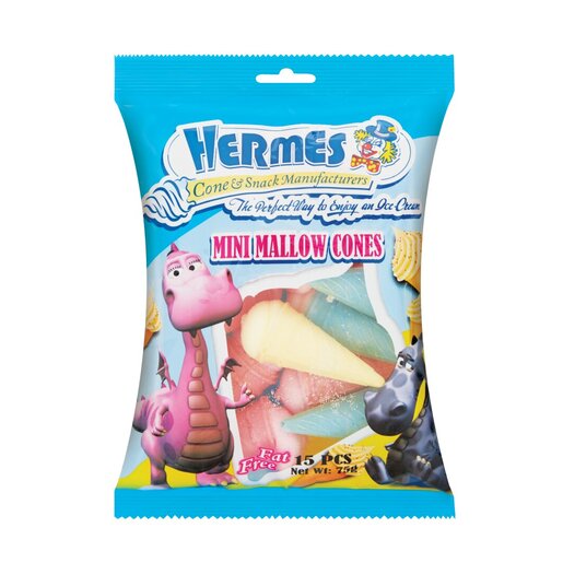 Hermes Mini Marshmallow Cones 15 Pack | PnP