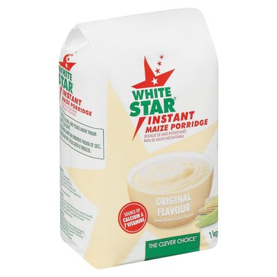 White Star Instant Maize Porridge Orig 1kg | Smart Price Specials | PnP ...