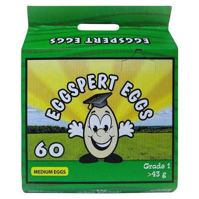 Eggspert Medium Eggs 60 Pack | PnP