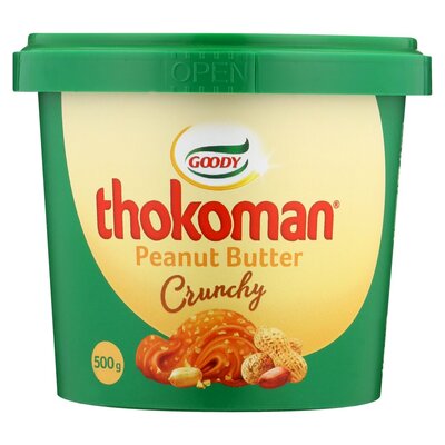 Thokoman Peanut Butter Crunch 500g | PnP