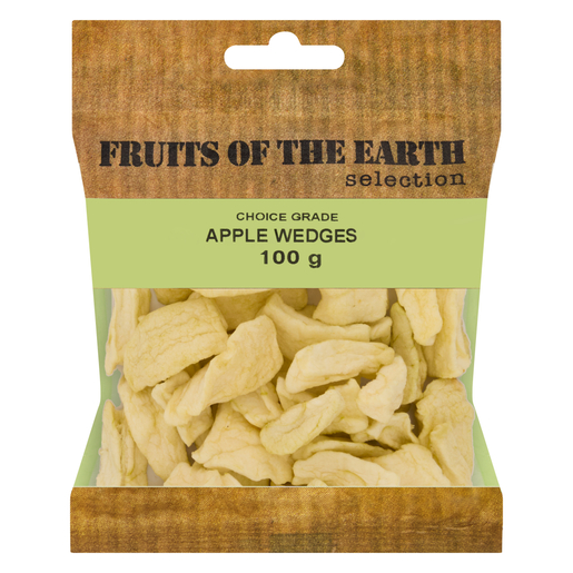 Fruits Of The Earth Dried Apple Wedges 100g | PnP