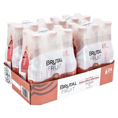 Brutal Fruit Ruby Apple Spritzer 24 x 275ml | Smart Price Specials ...