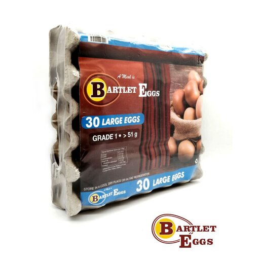 Bartlet Large Eggs 30 Pack | PnP
