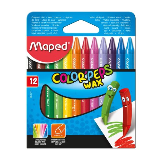 Maped Wax Crayon 12 Pack | PnP