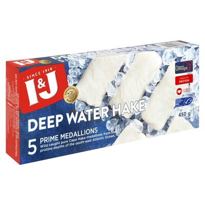 I&J Hake Prime Medallions 450g | PnP