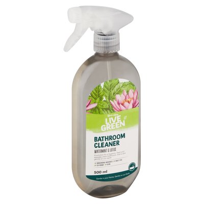 Live Green Bathroom Cleaner Watermint & Lotus 500ml | Smart Price ...