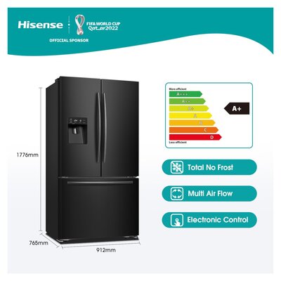 Hisense 536L French Door Fridge H720FSB-WD | Smart Price Specials | PnP ...