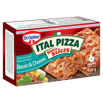 Dr Oetker Ital Pizza Snack Slices Bacon & Cheese 426g | PnP