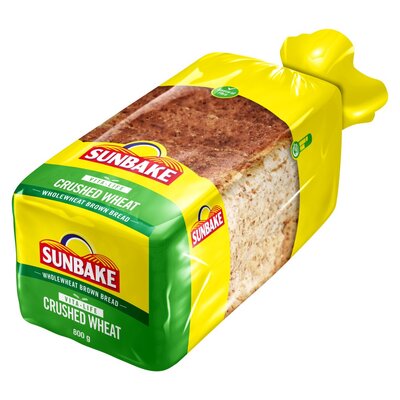 Sunbake Crushed Wheat Brown Sliced 800g | PnP