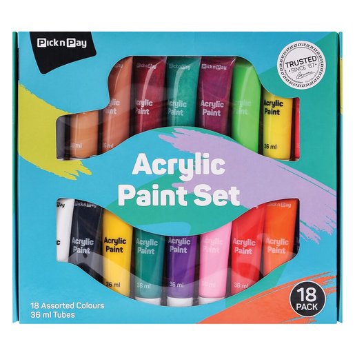 PnP Acrylic Paint Colour 18 Colours | PnP