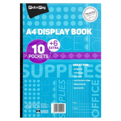 Flip File Display Book A4 30 Pocket | Smart Price Specials | PnP Home