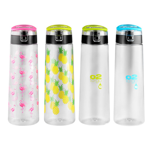 O2 Assorted Flick Bottle 730ml | PnP