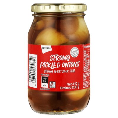 PnP Strong Pickled Onions 410g | PnP