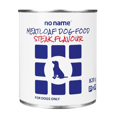No Name Steak Flavour Meatloaf Dog Food 820g | Smart Price Specials ...