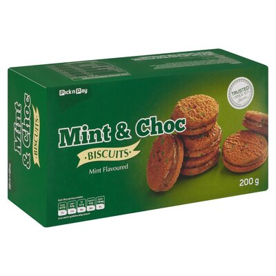 PnP Choc Duo Mint Biscuits 200g | Smart Price Specials | PnP Home