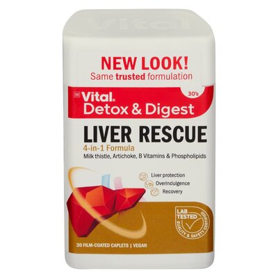 Vital Liver Rescue Tablets 30s | PnP