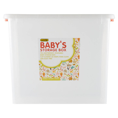Addis Clearly Neat Baby Storage Box 70l | PnP