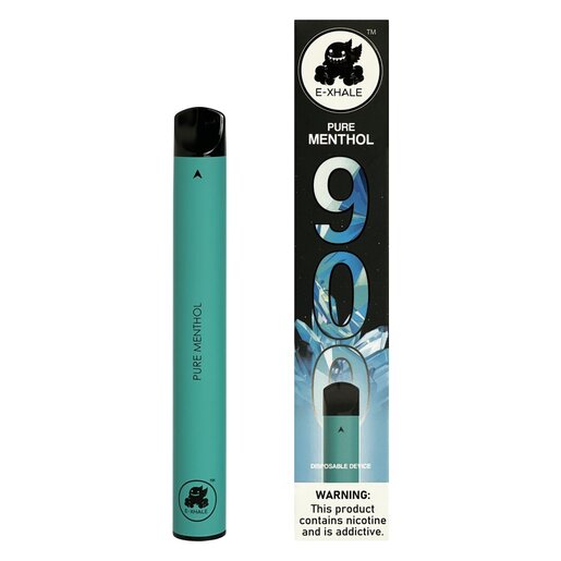 E-Xhale Pure Menthol 5% Nicotine Salt 900 Puffs Disposable Vape | PnP