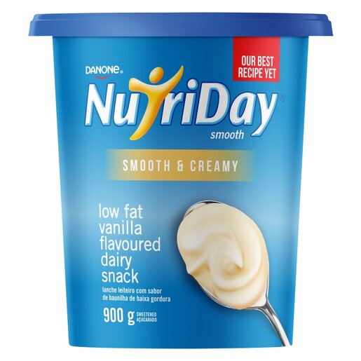 Danone Nutriday Low Fat Smooth Vanilla Yoghurt 900g | PnP