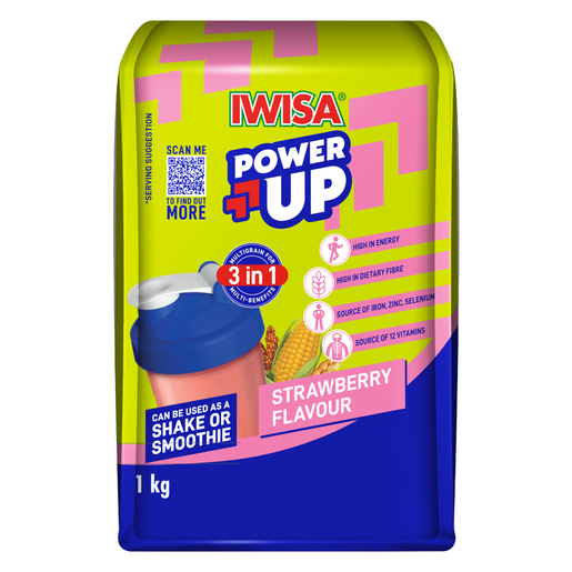 Iwisa Power Up Strawberry Multigrain Instant Porridge 1kg | PnP