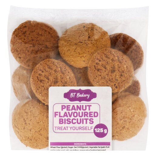 BT Peanut Flavoured Biscuit 125g | PnP