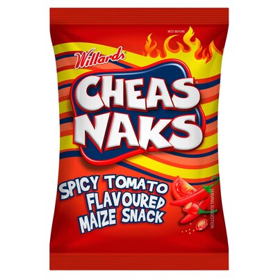Simba NikNaks Cheesy Kota Flavoured Maize Snack 135g | PnP