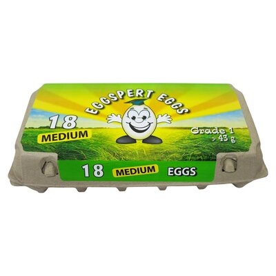 Eggspert Medium Eggs 18 Pack | PnP