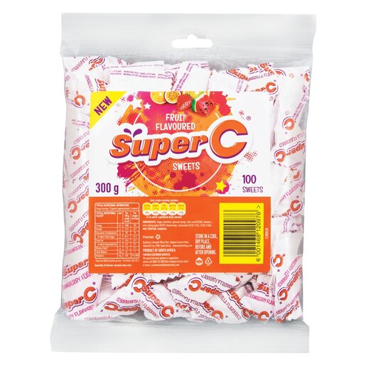 Super C Candy Fruity Flav 300g | PnP